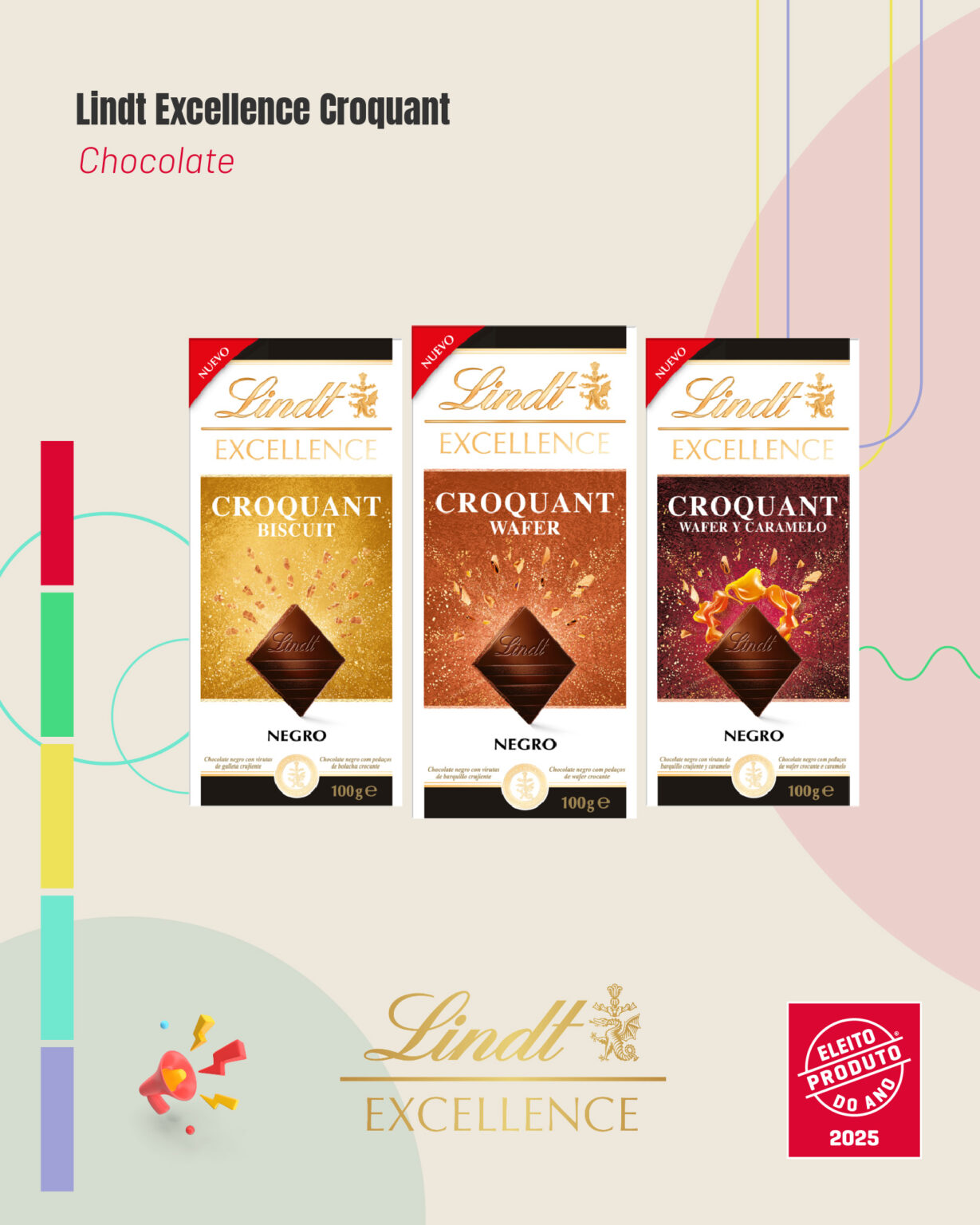 O Chocolate do Dubai Brilha... Mas é o Lindt EXCELLENCE Croquant Que ...